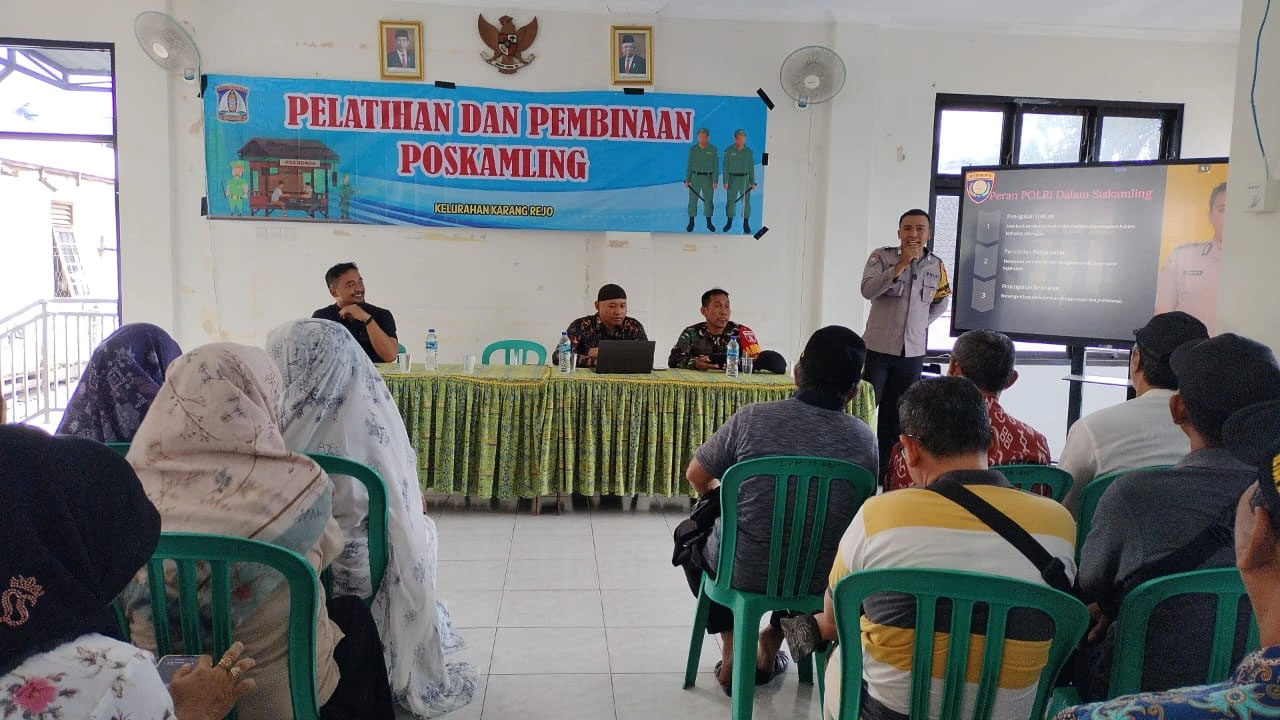 Optimalkan Peran Poskamling di Balikpapan, Kelurahan Karang Rejo Gelar ...