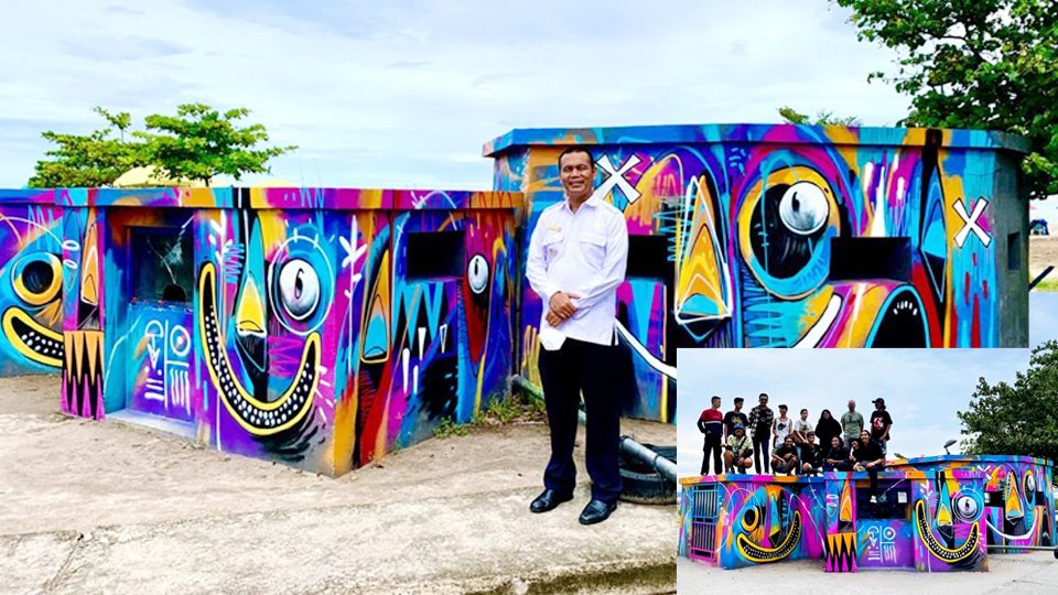 Mural Herzven di Pantai Gandoriah Menggambarkan tentang Ini...