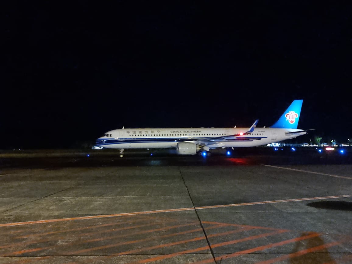 Pariwisata Sulut Bergeliat, China Southern Airlines Resmi Mendarat di ...