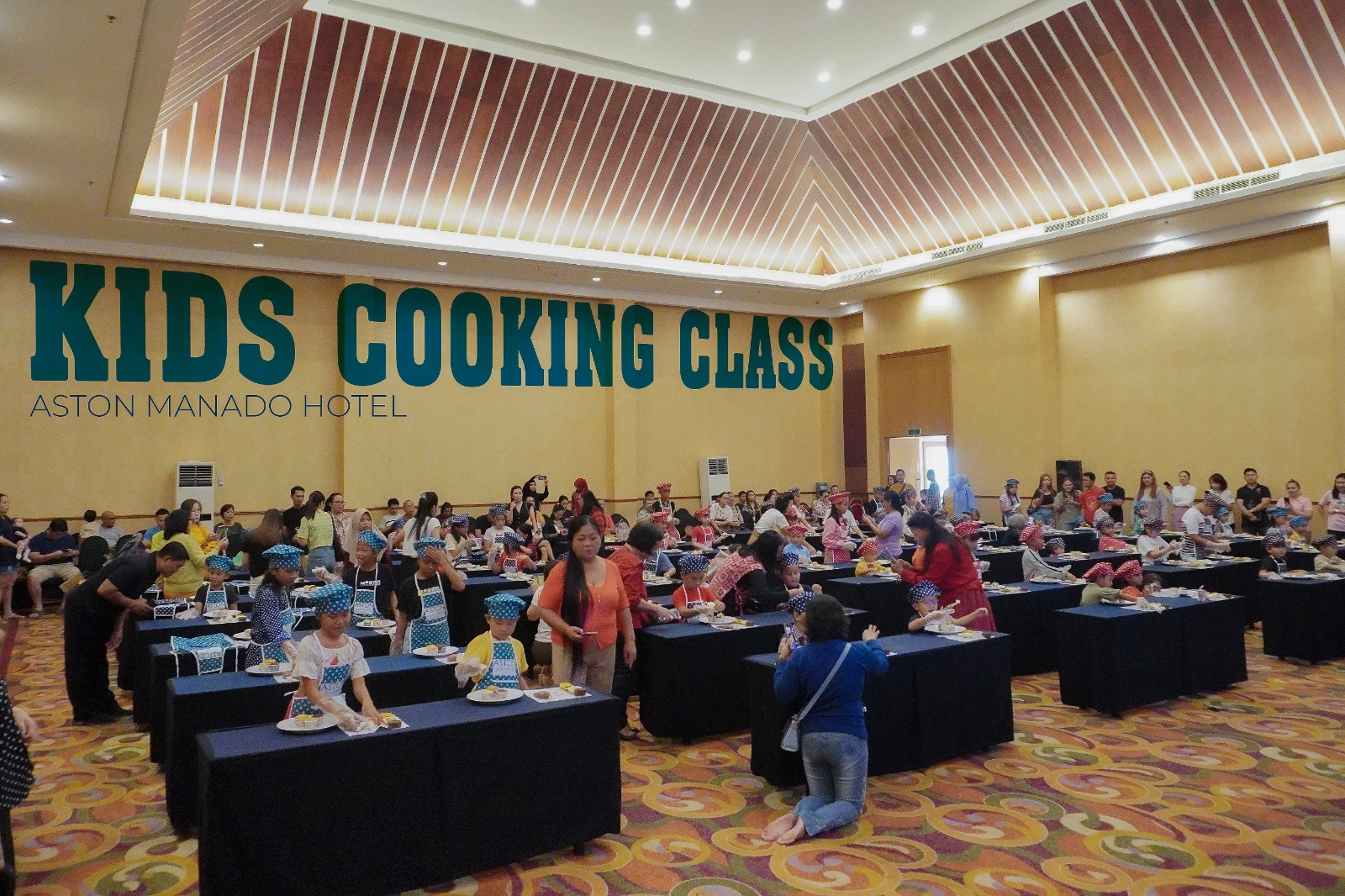 Keseruan Kids Cooking Class di Aston Hotel Manado, Belajar Memasak ...