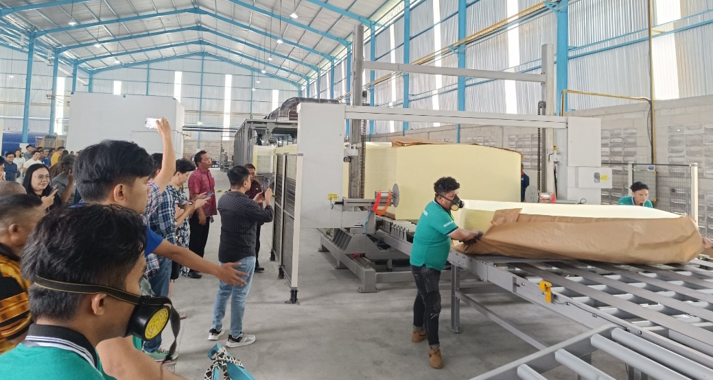 Pabrik Continuous Foam dari Olympic Group Hadir di Sulawesi Utara ...