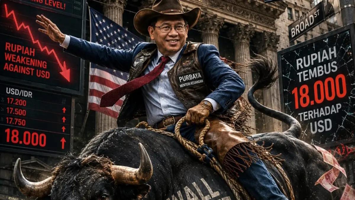 Menkeu Koboi Purbaya Optimis Bisa Jinakkan Banteng Wall Street