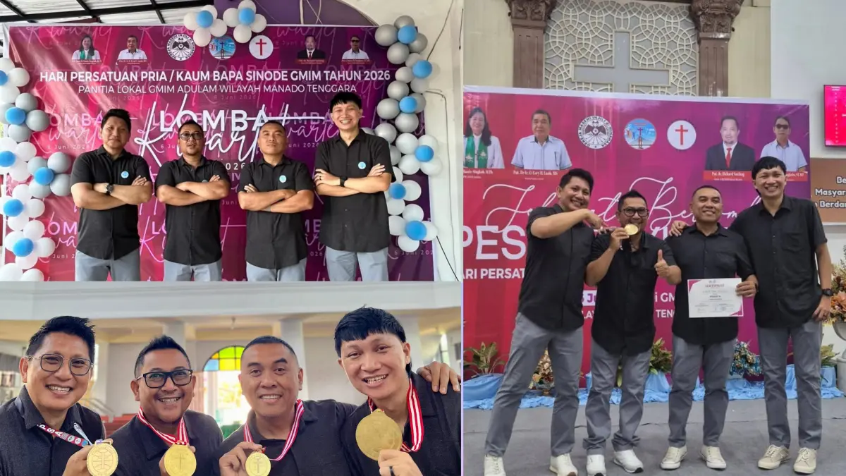 Tampil Gemilang, Tim Kwartet GMIM Betel Kembuan Sukses Pertahankan ...