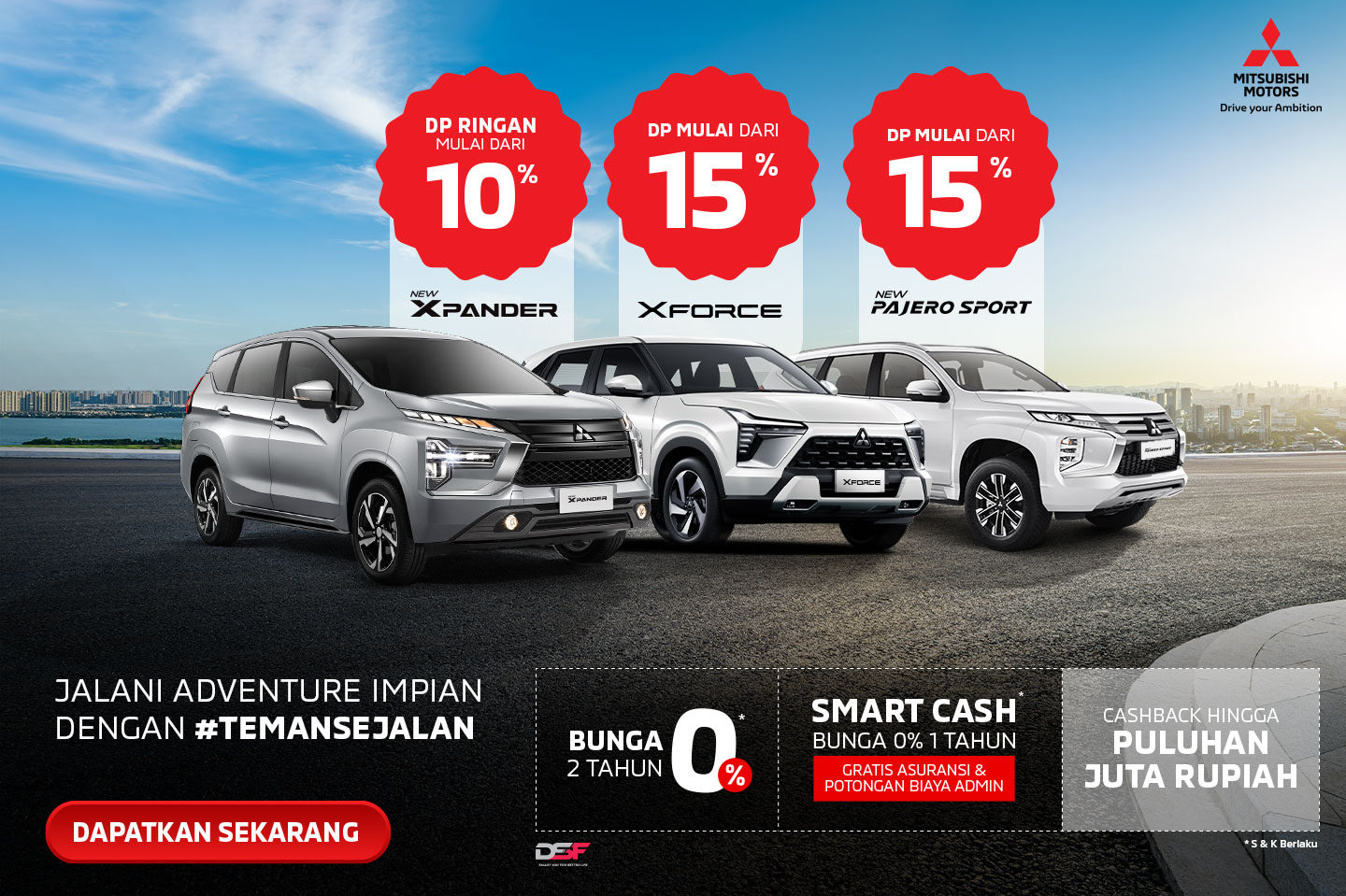 Penawaran Spesial New Xpander, XForce dan New Pajero Sport untuk ...