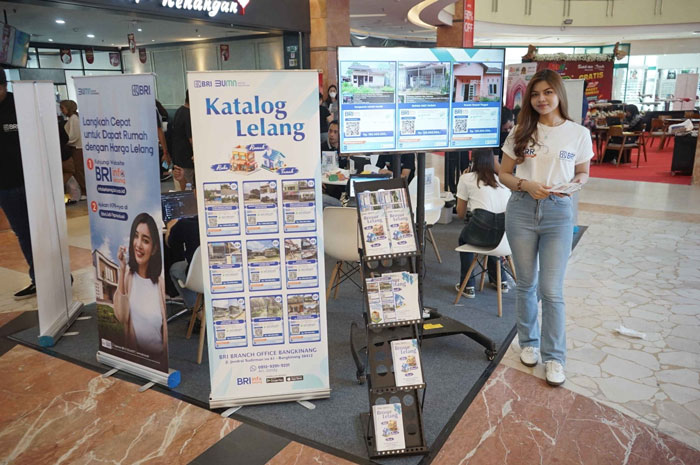Permudah Masyarakat Memiliki Aset Melalui Lelang, BRI RO Pekanbaru Expo ...